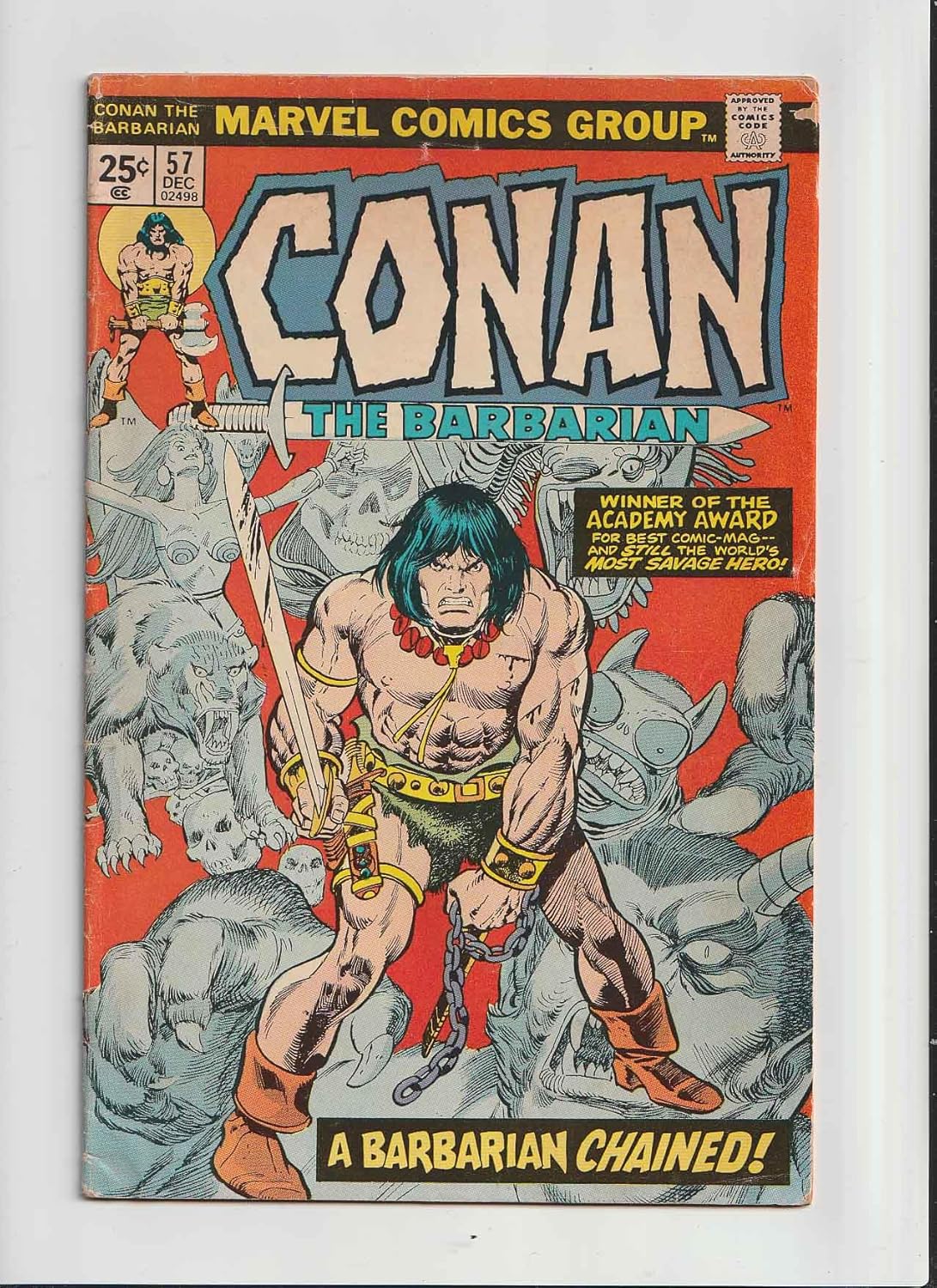 Conan the Barbarian #57: Gil Kane Cover Roy Thomas Writer: Amazon.com ...