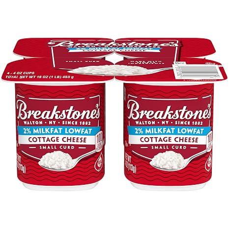Amazon.com: Breakstone's Lowfat Small Curd Cottage Cheese with 2% ...