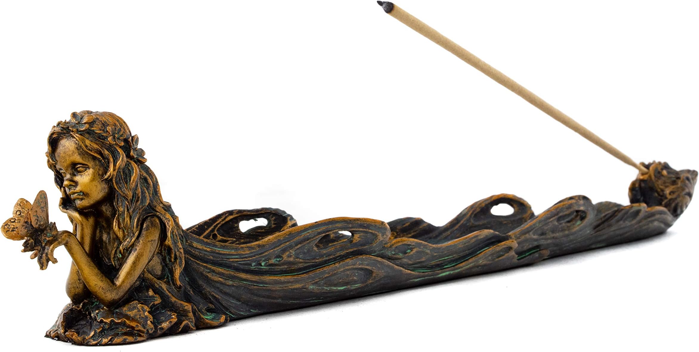 Amazon.com: Top Collection Cute Fairy Incense Holder - Hand Painted ...