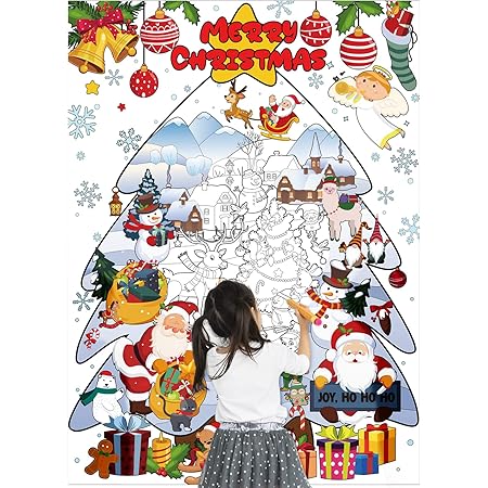 Amazon.com : Tiny Expressions Giant Winter Activity Poster for Families ...