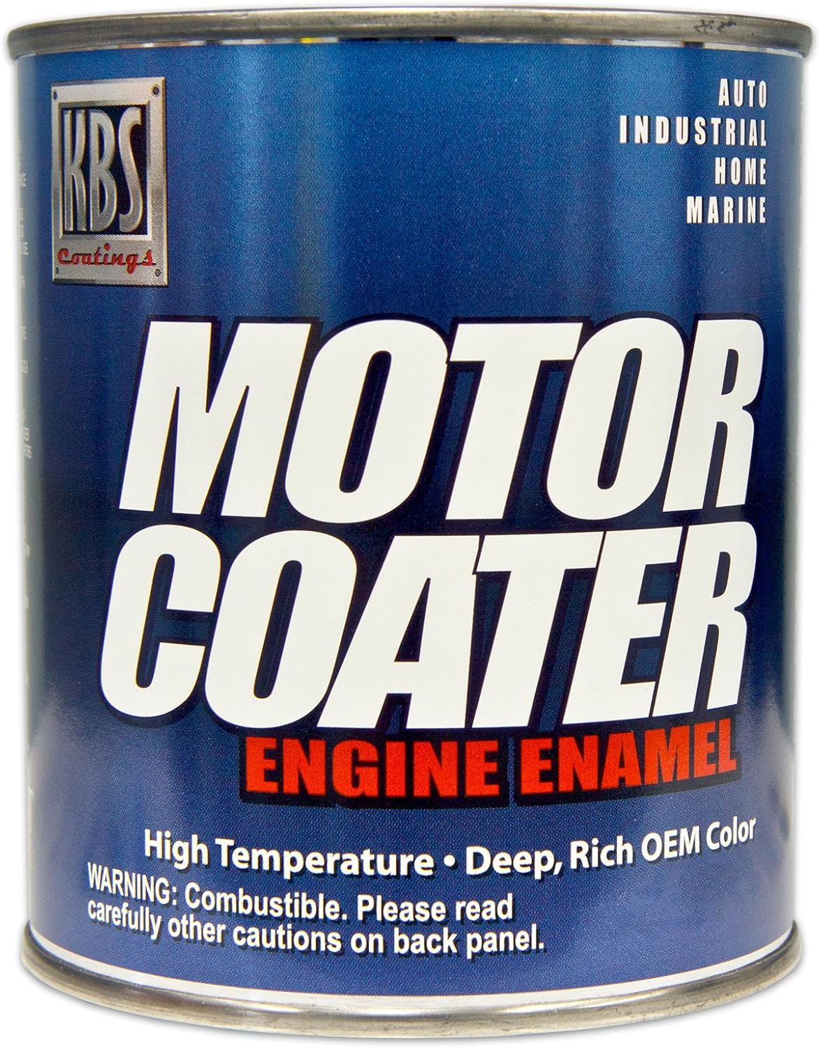 KBS Coatings 60435 Old Cummins Gold Motor Coater Engine Paint - 1 Quart