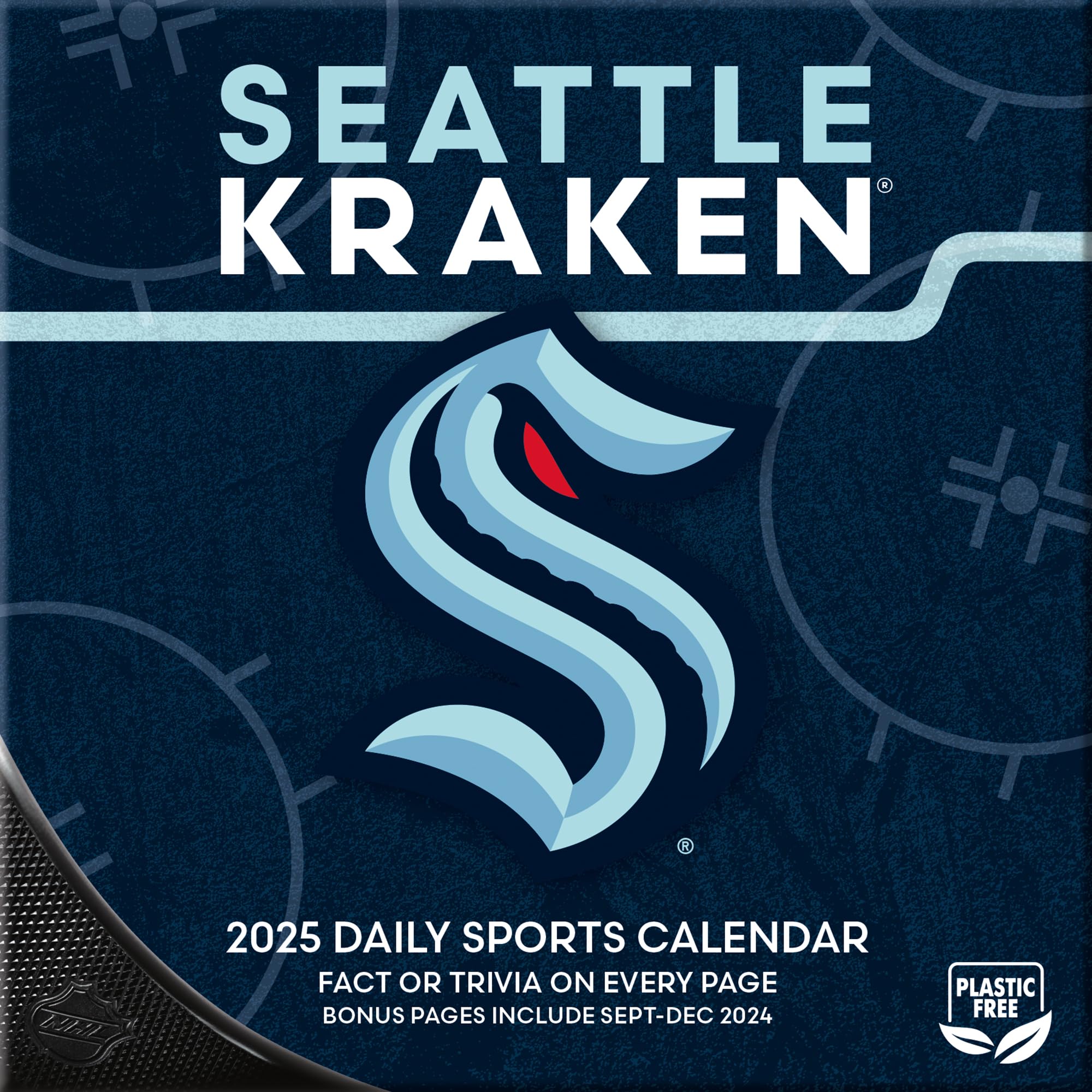 Amazon.com : Turner Sports Seattle Kraken 2025 Box Calendar ...