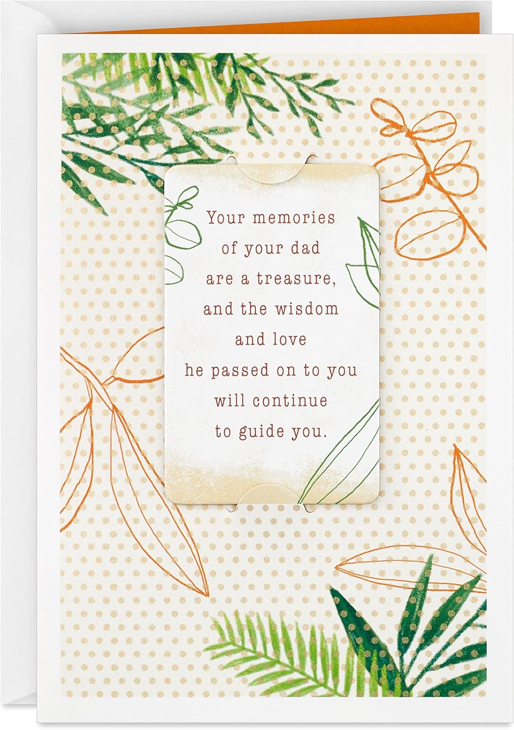 Hallmark Sympathy Card for Loss of Dad (Wisdom and Love) : Amazon.ca ...