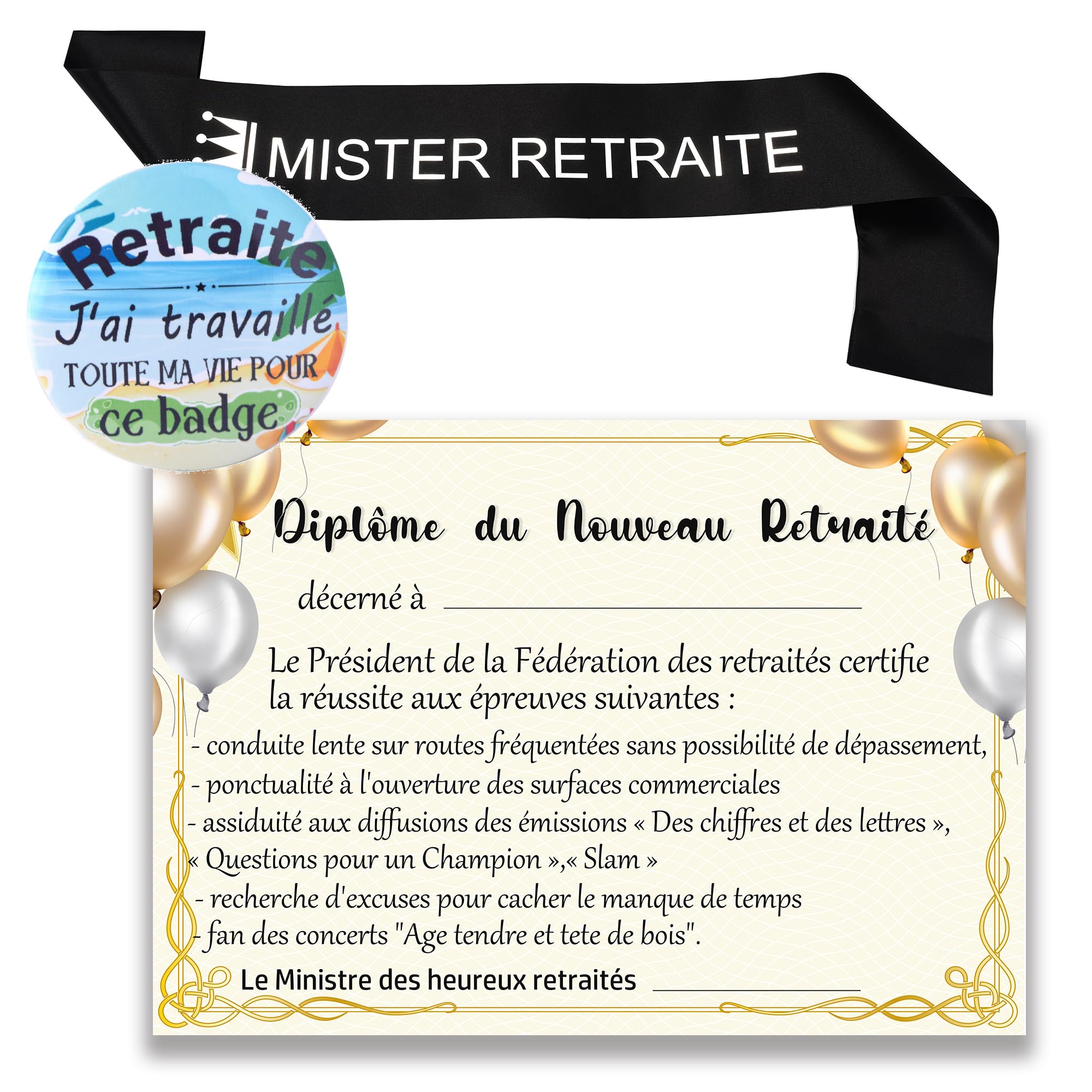 Diplome Depart Retraite Pictures