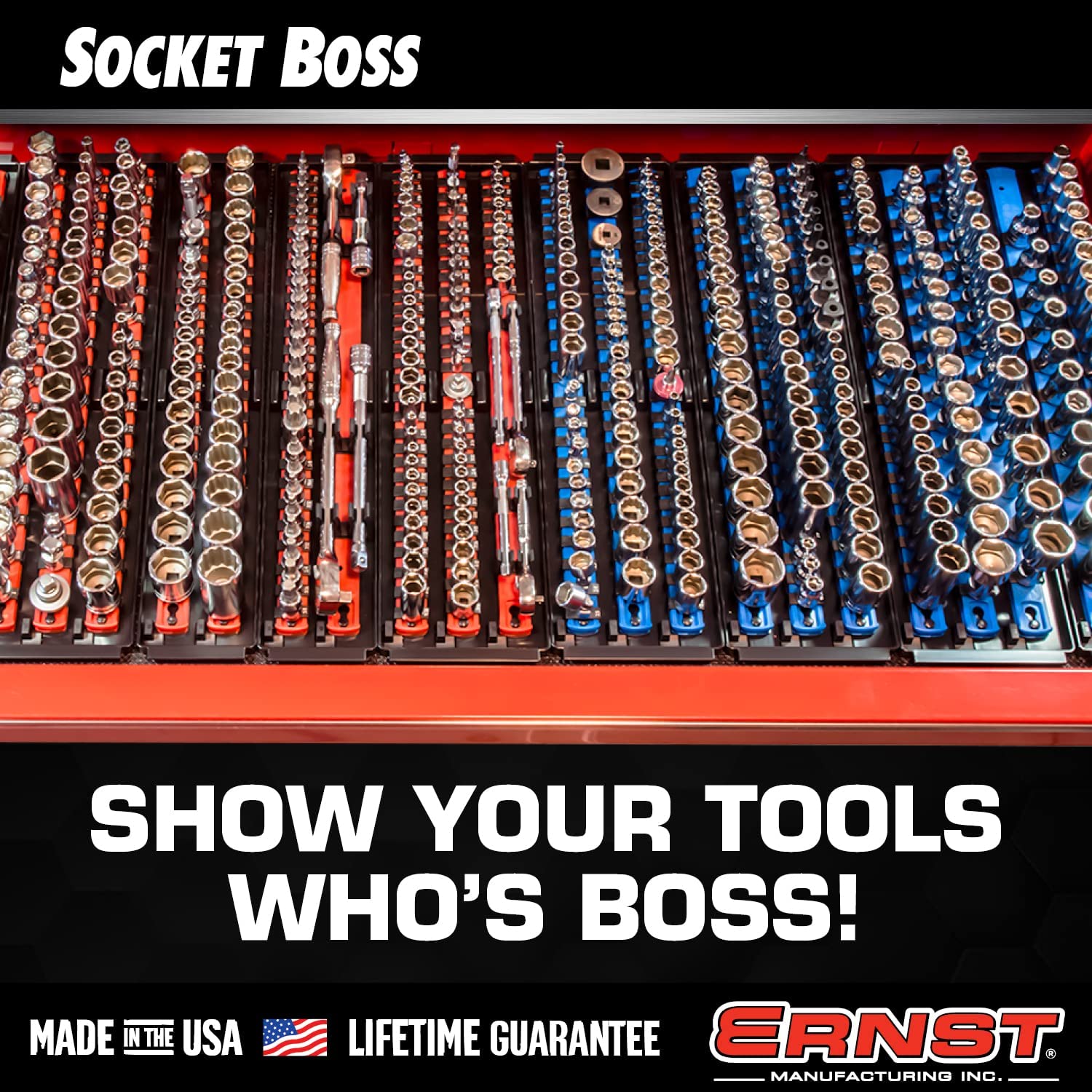 Snapklik.com : Ernst Manufacturing 8460HV Socket Boss 3-Rail Multi ...