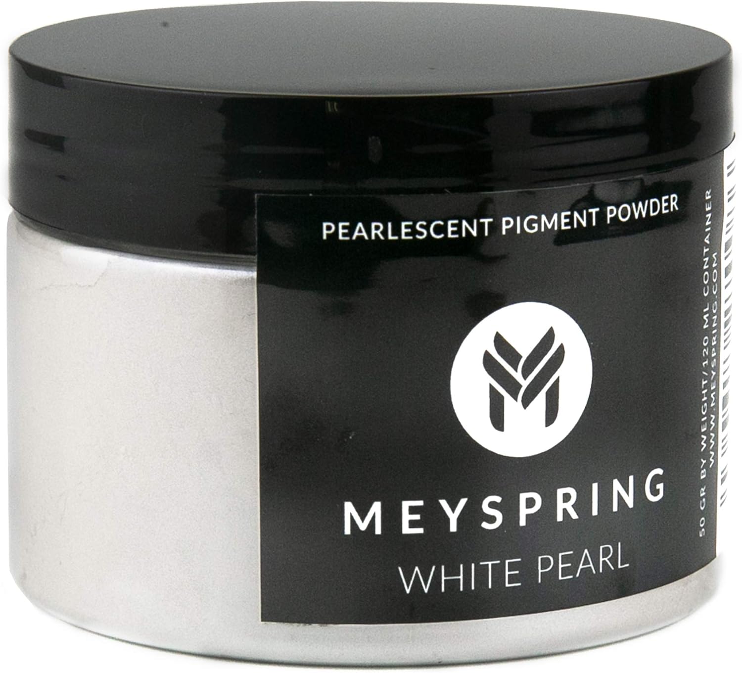 Amazon.com: MEYSPRING White Pearl Mica Powder - 50g - White Resin ...