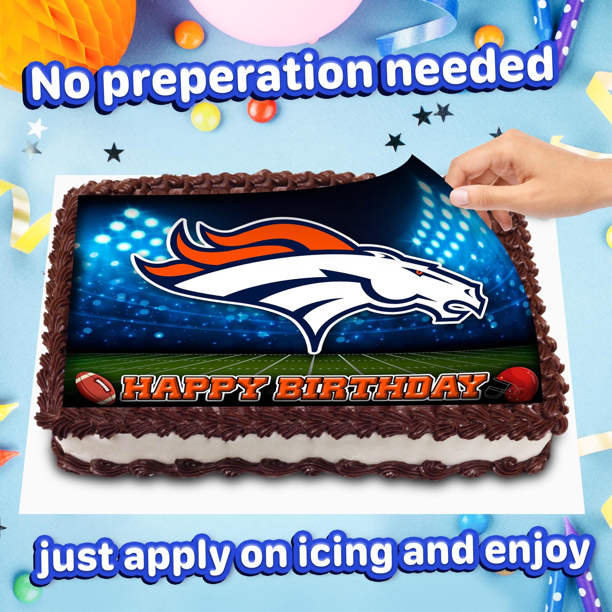 Denver Broncos Birthday Clip Art