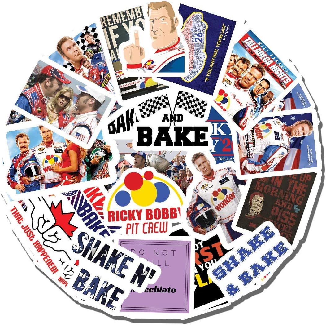 Amazon.com: 20 PCS Stickers Pack Ricky Aesthetic Bobby Vinyl Colorful ...