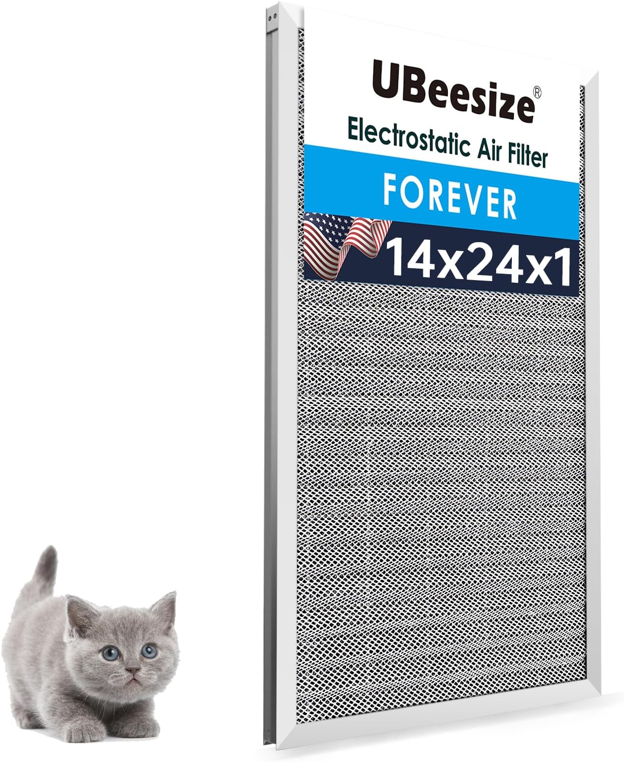 K&N 14x24x1 HVAC Furnace Air Filter, Lasts a Lifetime, Washable, Merv ...