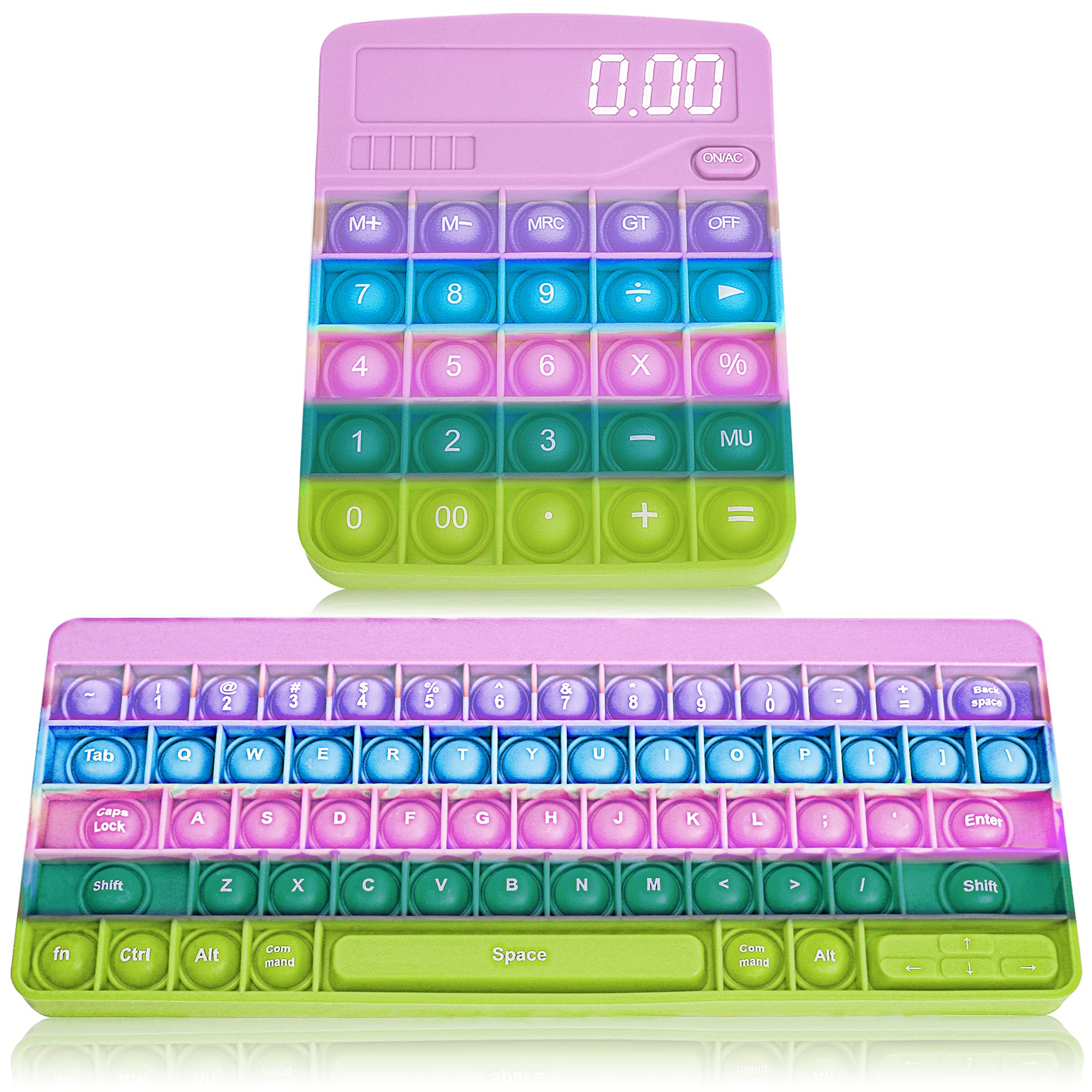 Keyboard Pop It Calculator Small Pop Its Pack Kids Keyboard ...