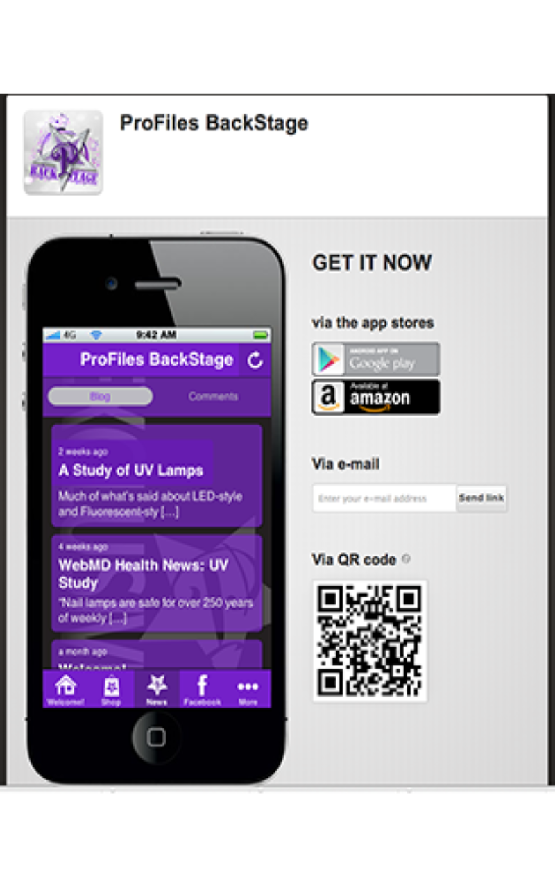 ProFiles BackStage:Amazon.com:Appstore for Android