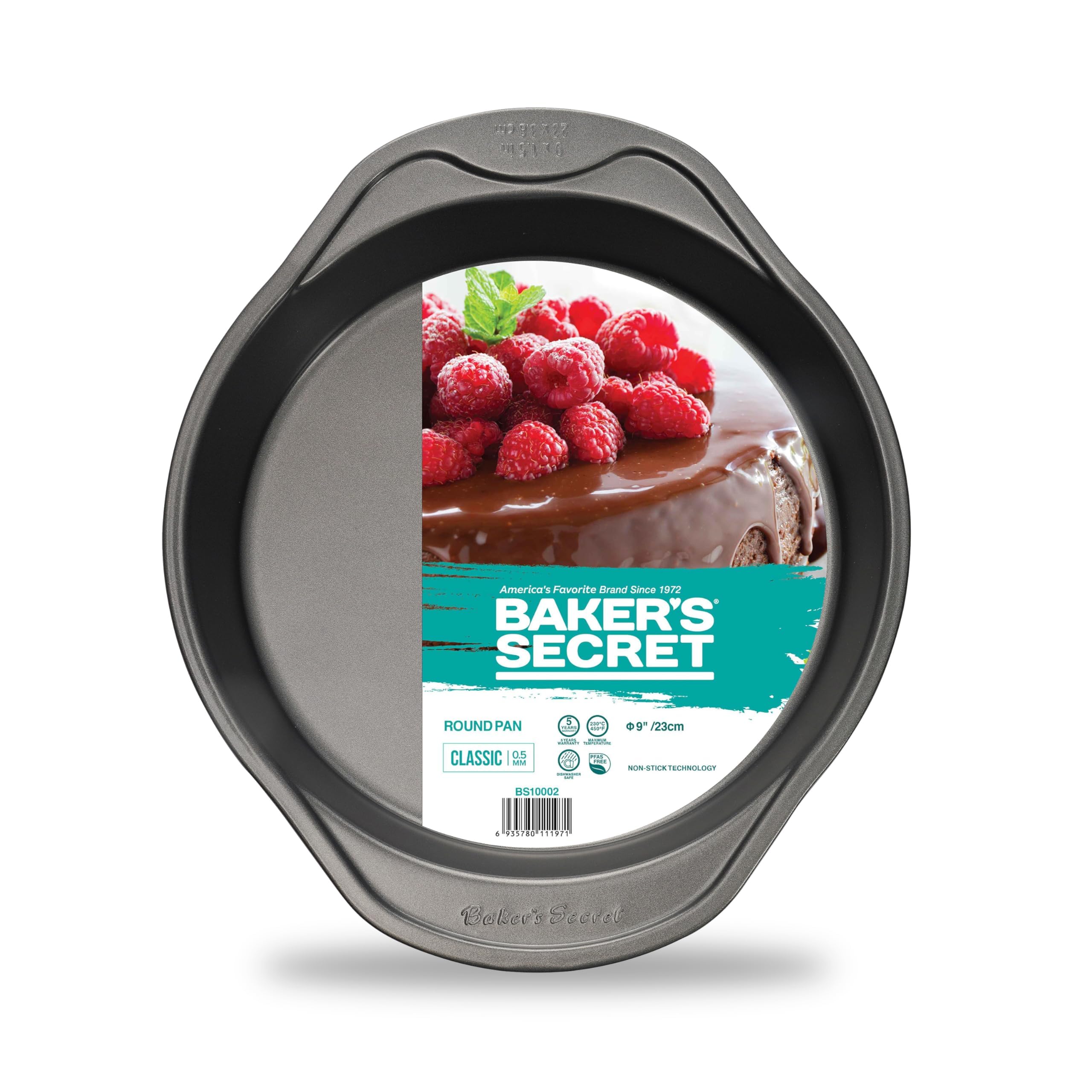 Bakers Secret Logo Baker's Secret Nonstick Carbon Steel Muffin Pan, 12