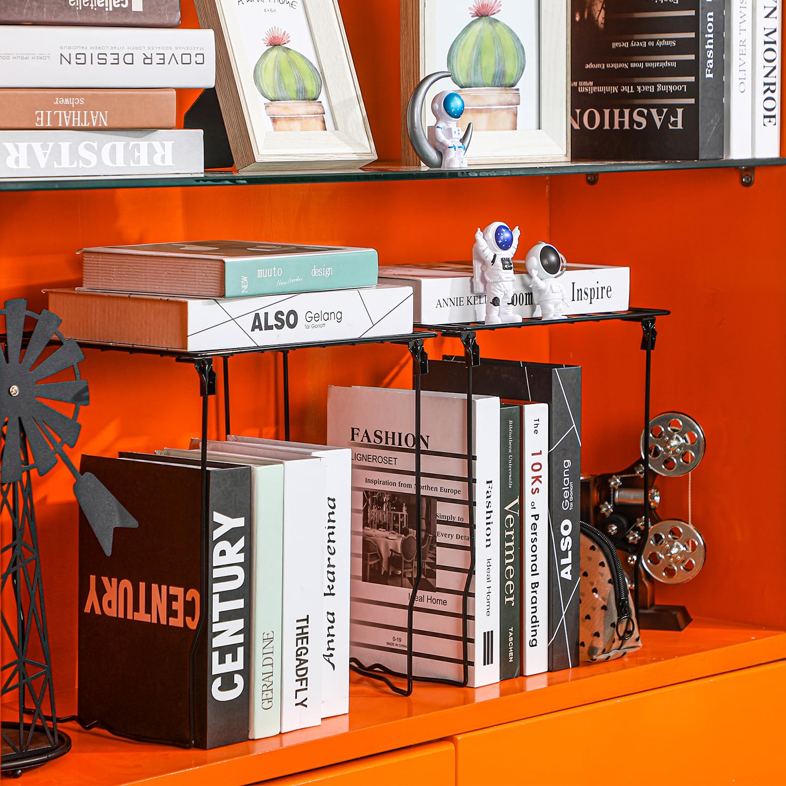 BBTO 12 Pcs Locker Shelf Organizer 10 x 11.25 x 12 Inches Mesh Locker ...