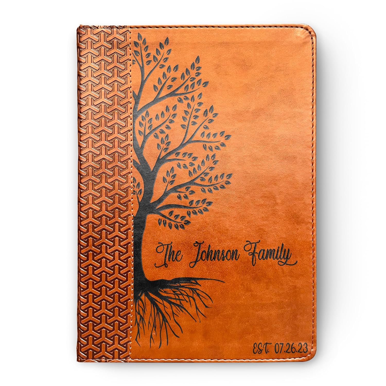 Amazon.com: STARKENBURG COMPANY Personalized Family Bible, Custom KJV ...