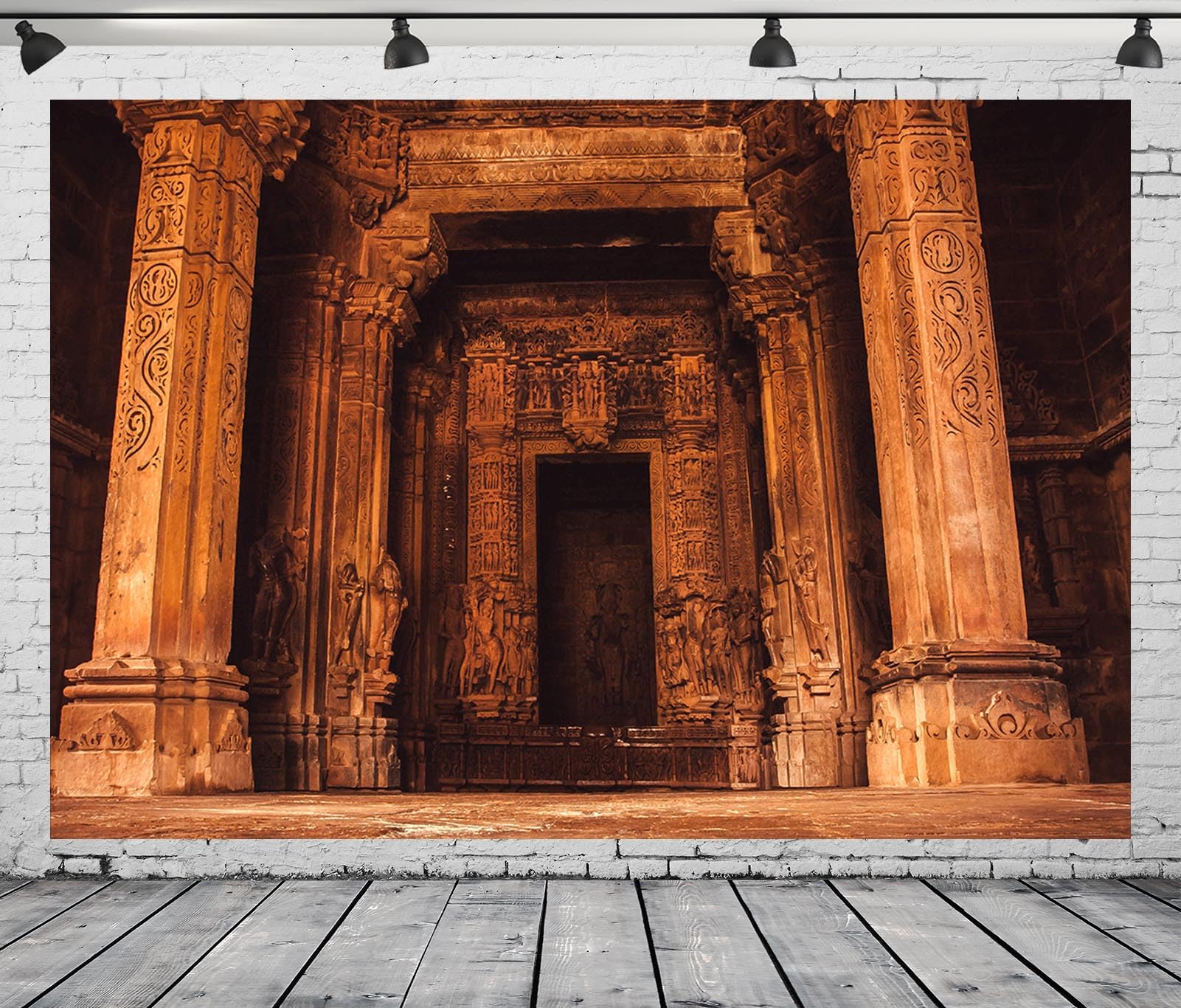 Indian Temple Background Wallpaper