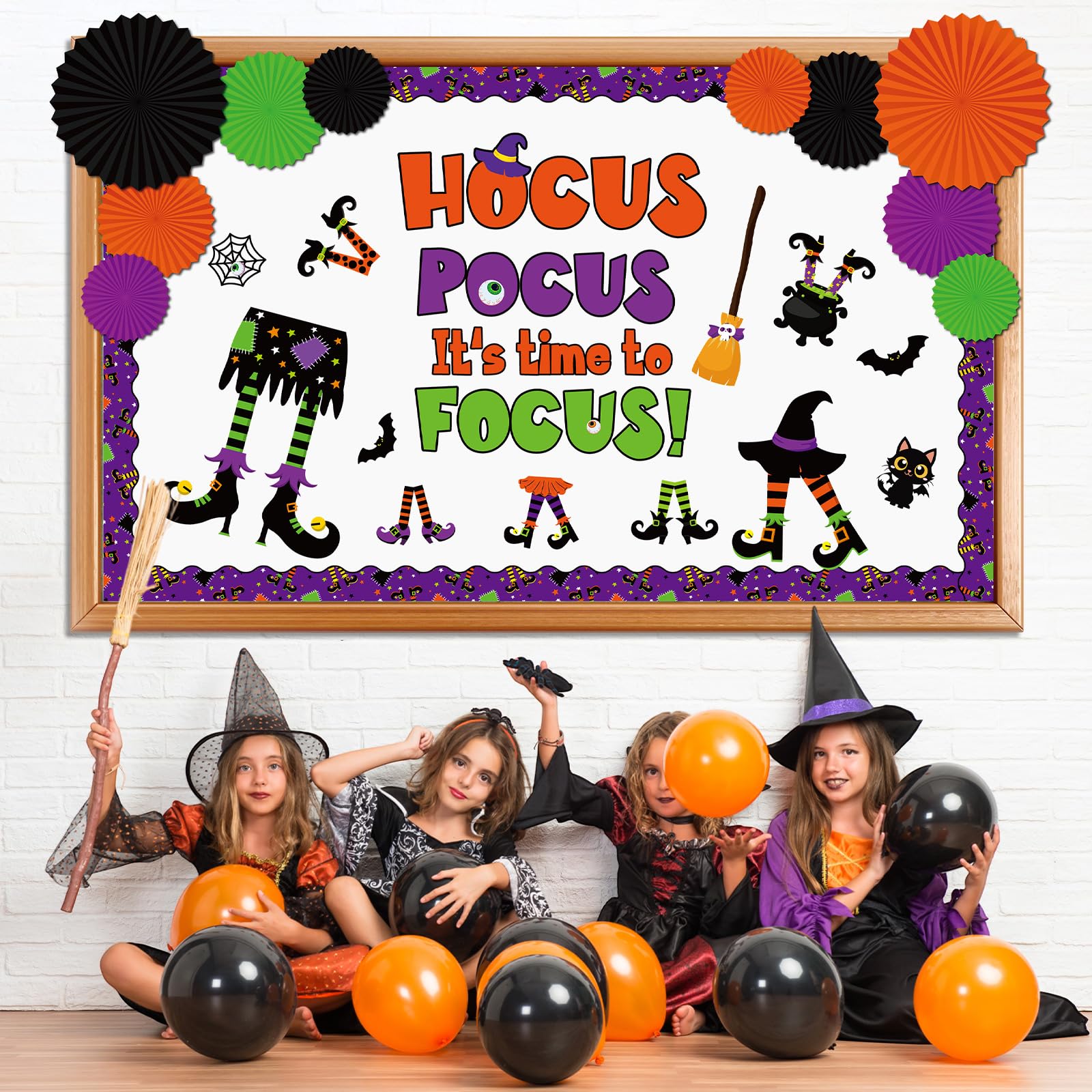 Snapklik.com : Pasimy 3D Halloween Bulletin Board Decorations Set ...