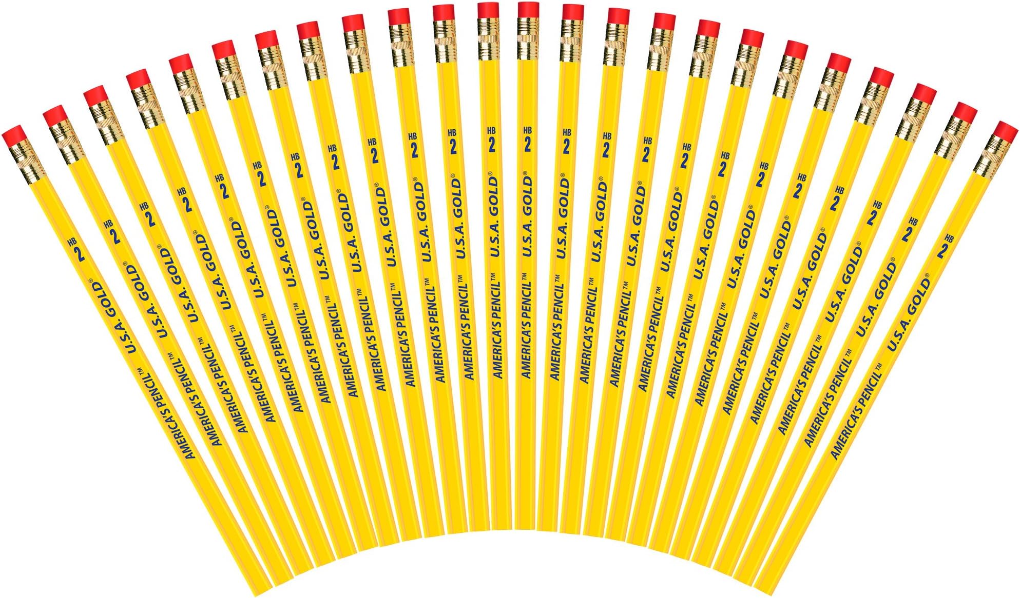 Amazon.com : Pack of 10 Made in USA Pencils - Made from Sustained ...