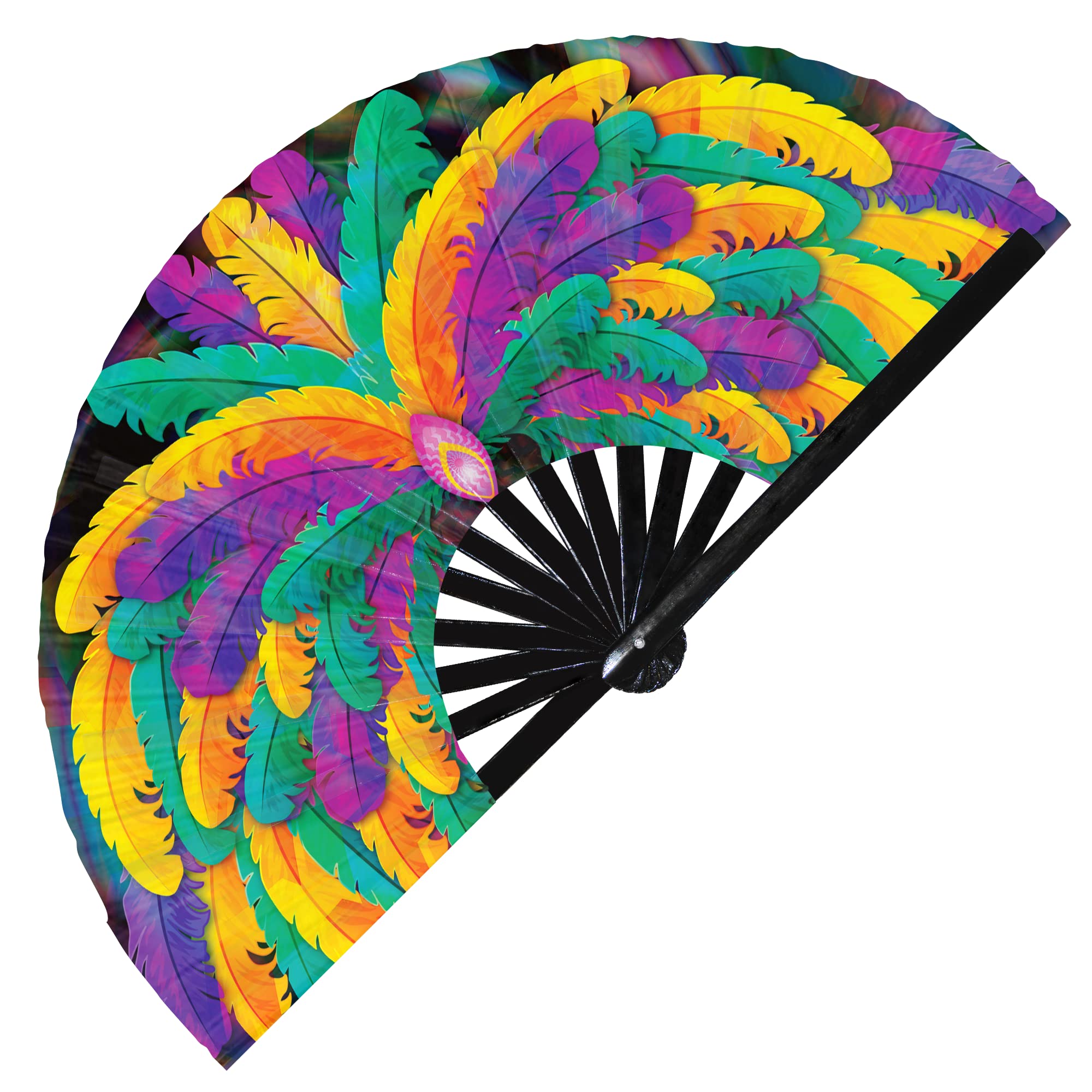 Hand Fan 2021 Chinese New Year Of The Ox Bamboo Hand Fan