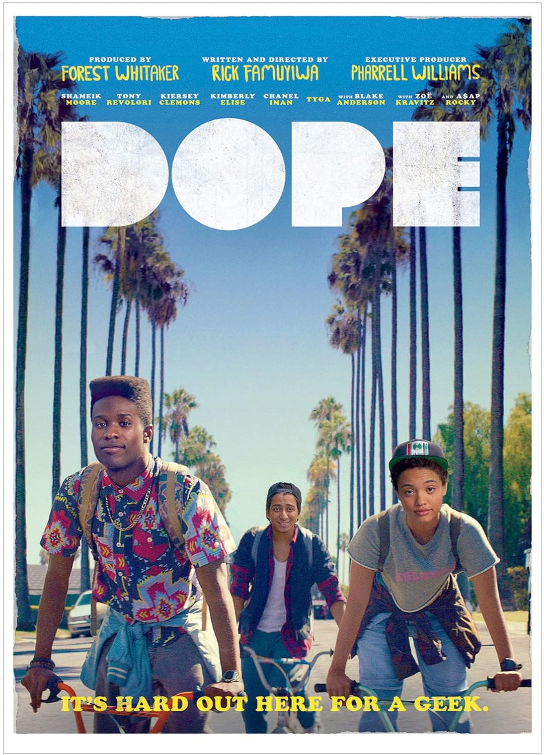 Amazon.com: Dope (DVD) : Shameik Moore, Tony Revolori, Kiersey Clemons ...