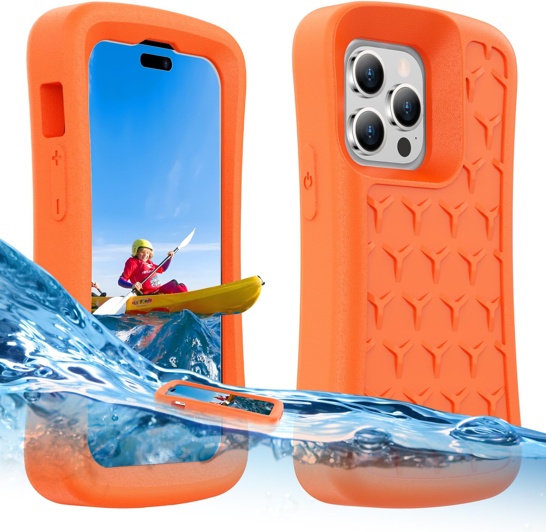 Amazon.com: SPIDERCASE Floating Phone Case for iPhone 15/15 Pro/14/14 ...