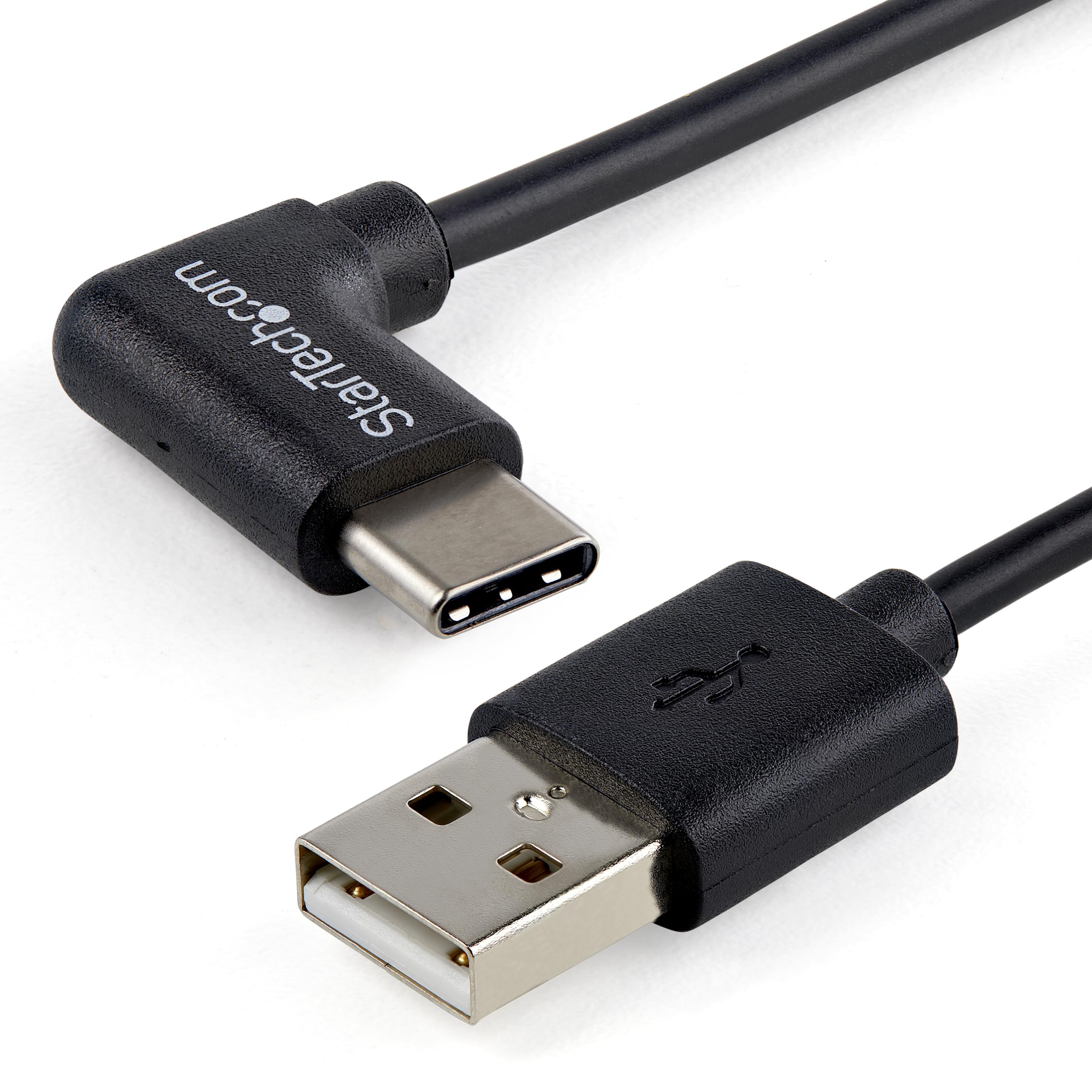Amazon.com: StarTech.com USB to USB C Cable – 1m / 3 ft – Right Angle ...
