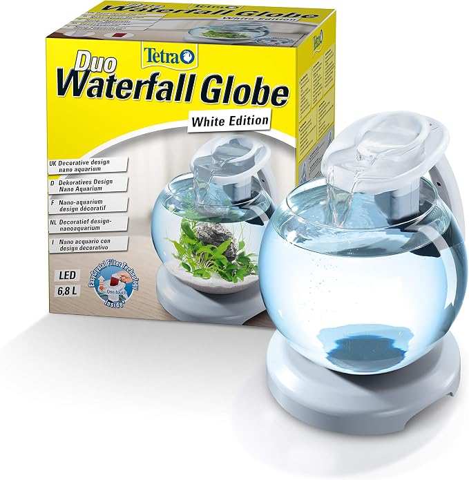 Tetra Duo Waterfall Globe – Aquarium rond design avec effet cascade ...