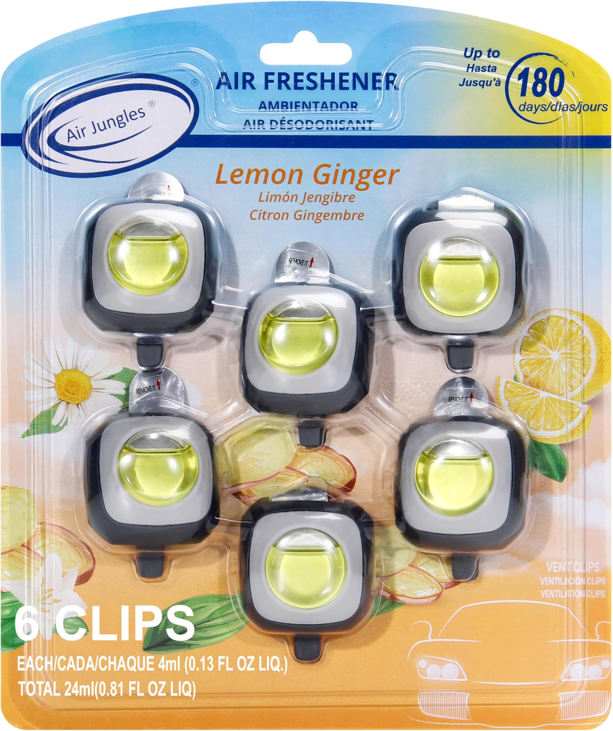 Amazon.com: Lemon Car Air Fresheners, Funny Fruity Fruit Air Fresheners ...
