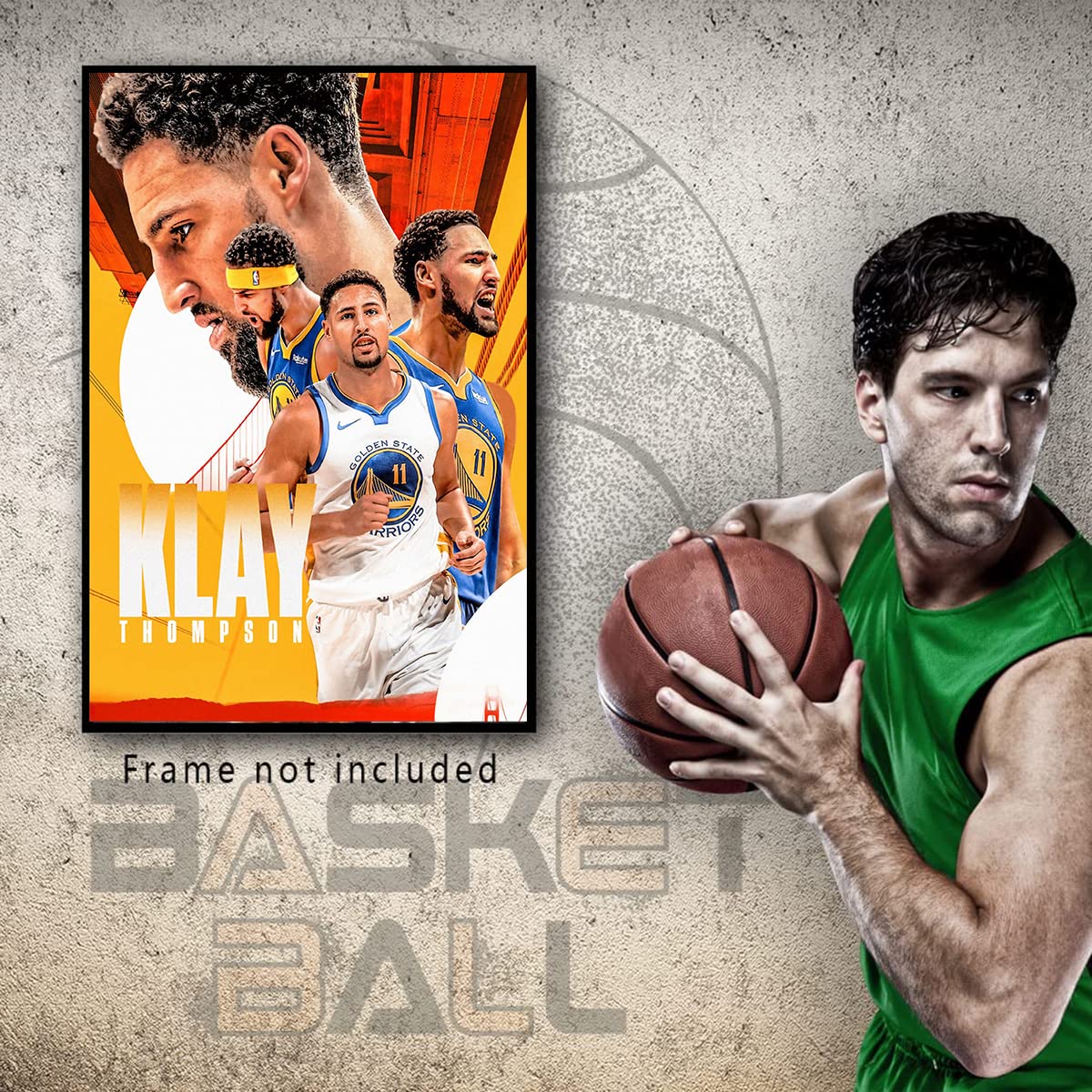 Golden State Klay And Poster