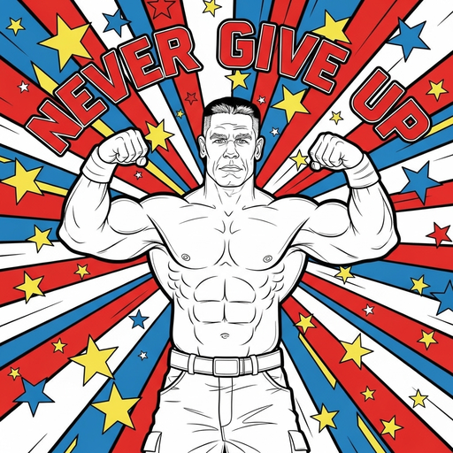 Action Hero Coloring Pages – Fun for Teens & Adults: Muscles, Poses ...