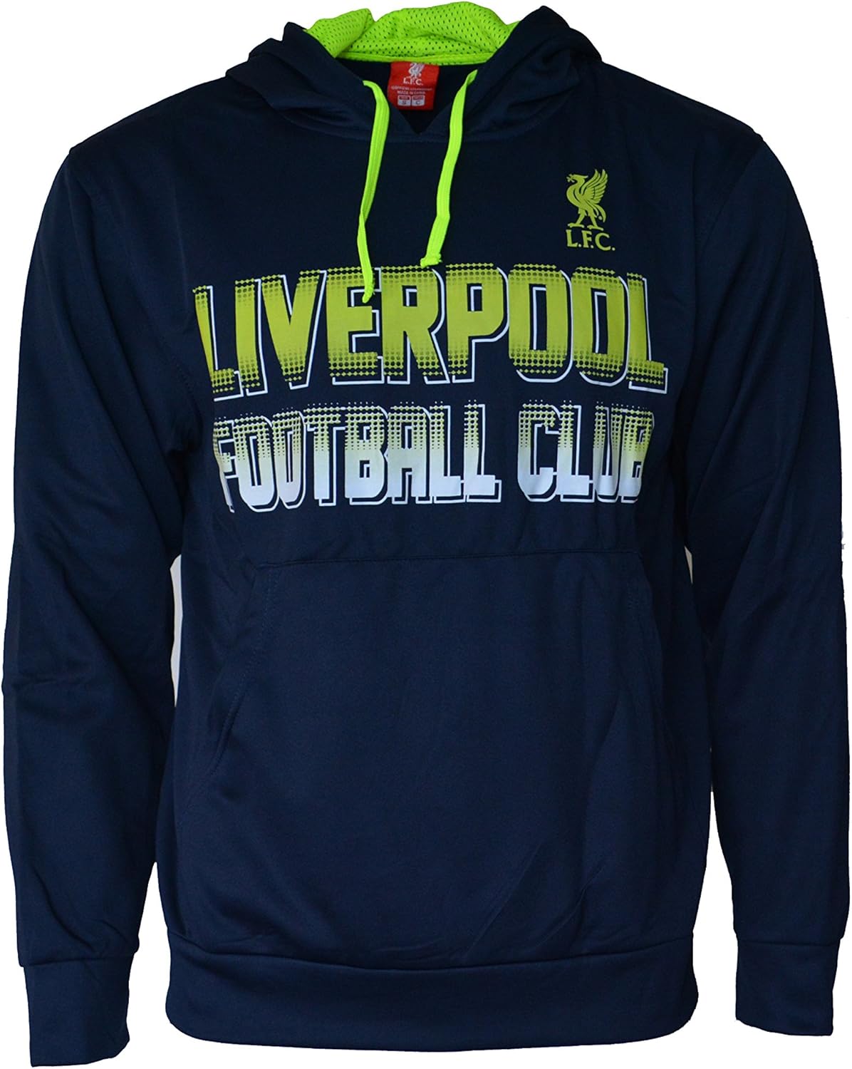 Liverpool Hoodie Pullover Fleece Sweatshirt Jacket Navy New Season ...