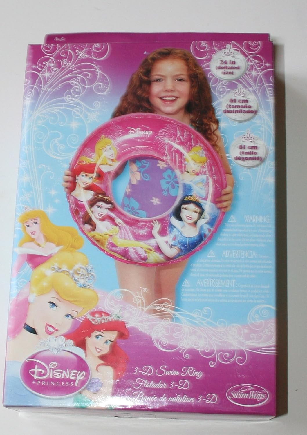 Disney 3D Swim Ring - Disney Princesses : Amazon.ca: Toys & Games