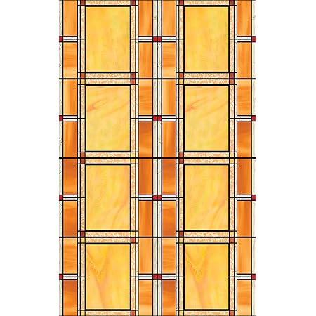 d-c-fix® Sticky Back Plastic (self adhesive vinyl window film) Stained ...