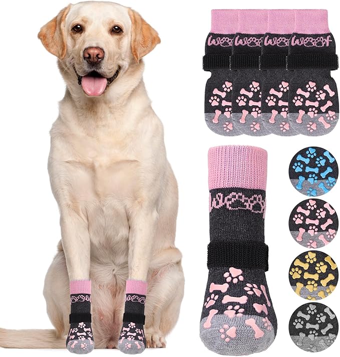 Amazon.com : KOOLTAIL Dog Socks for Hot/Cold Pavement to Prevent ...
