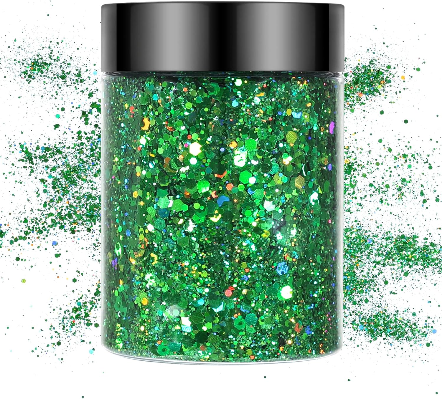 Amazon.com: 80g/2.82oz Holographic Chunky Glitter, LightStone 4 Sizes ...