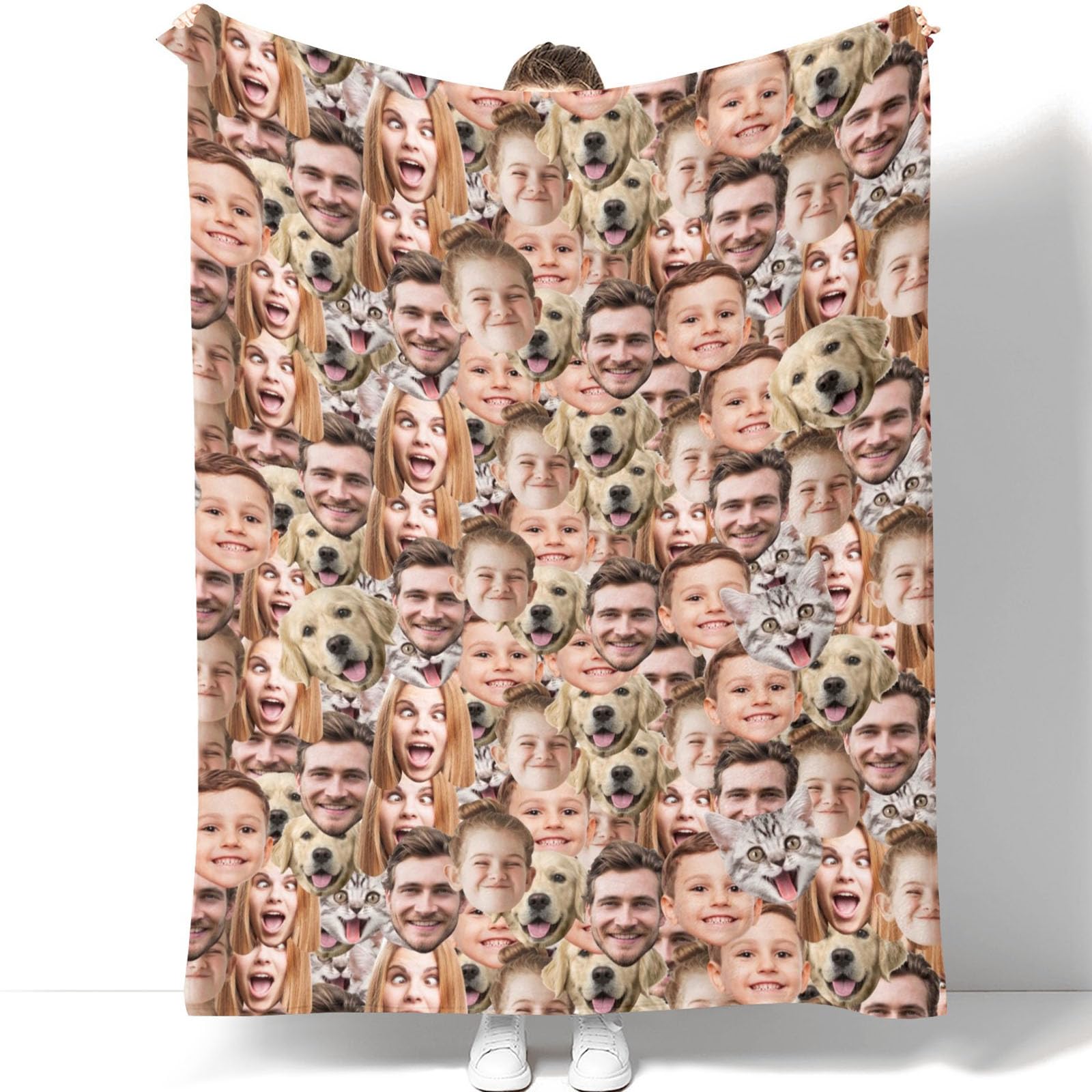 Amazon.com: D-Story Custom Blanket with 6 Faces Made in USA ...