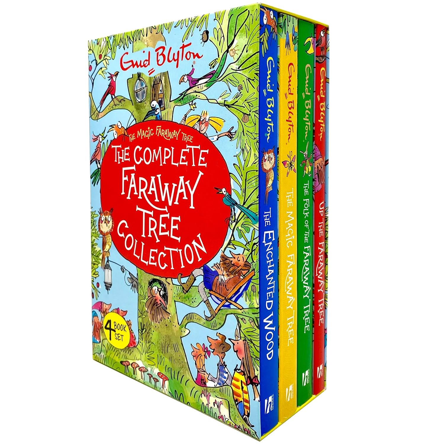 The Complete Magic Faraway Tree Collection 4 Books Box Set by Enid ...