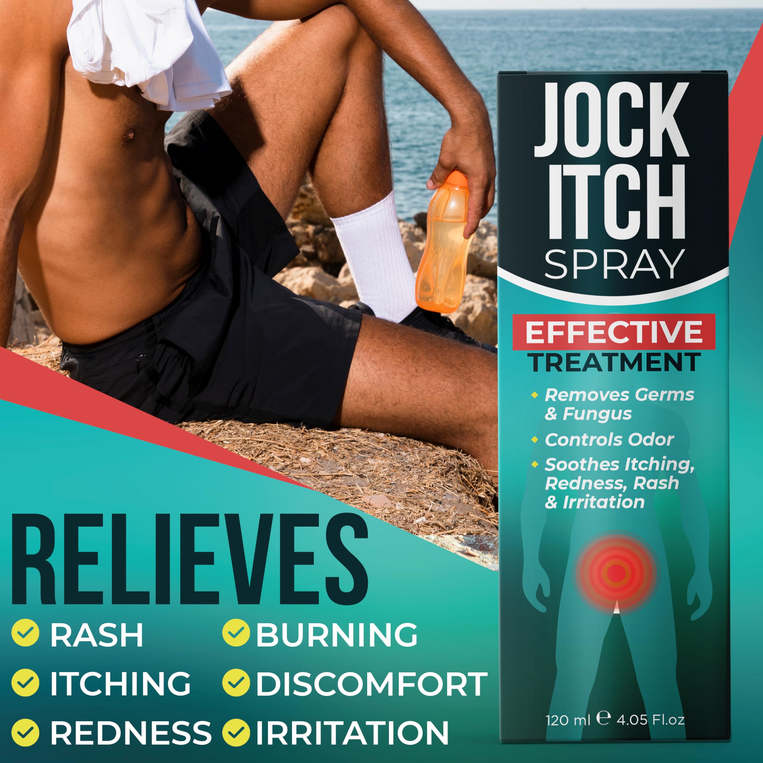 Jock Itch Inner Thigh Groin Itch Cream