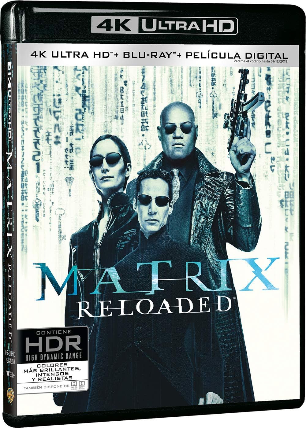 Matrix Reloaded (4K UHD + Blu-ray) : Lana Wachowski, Lilly Wachowski ...