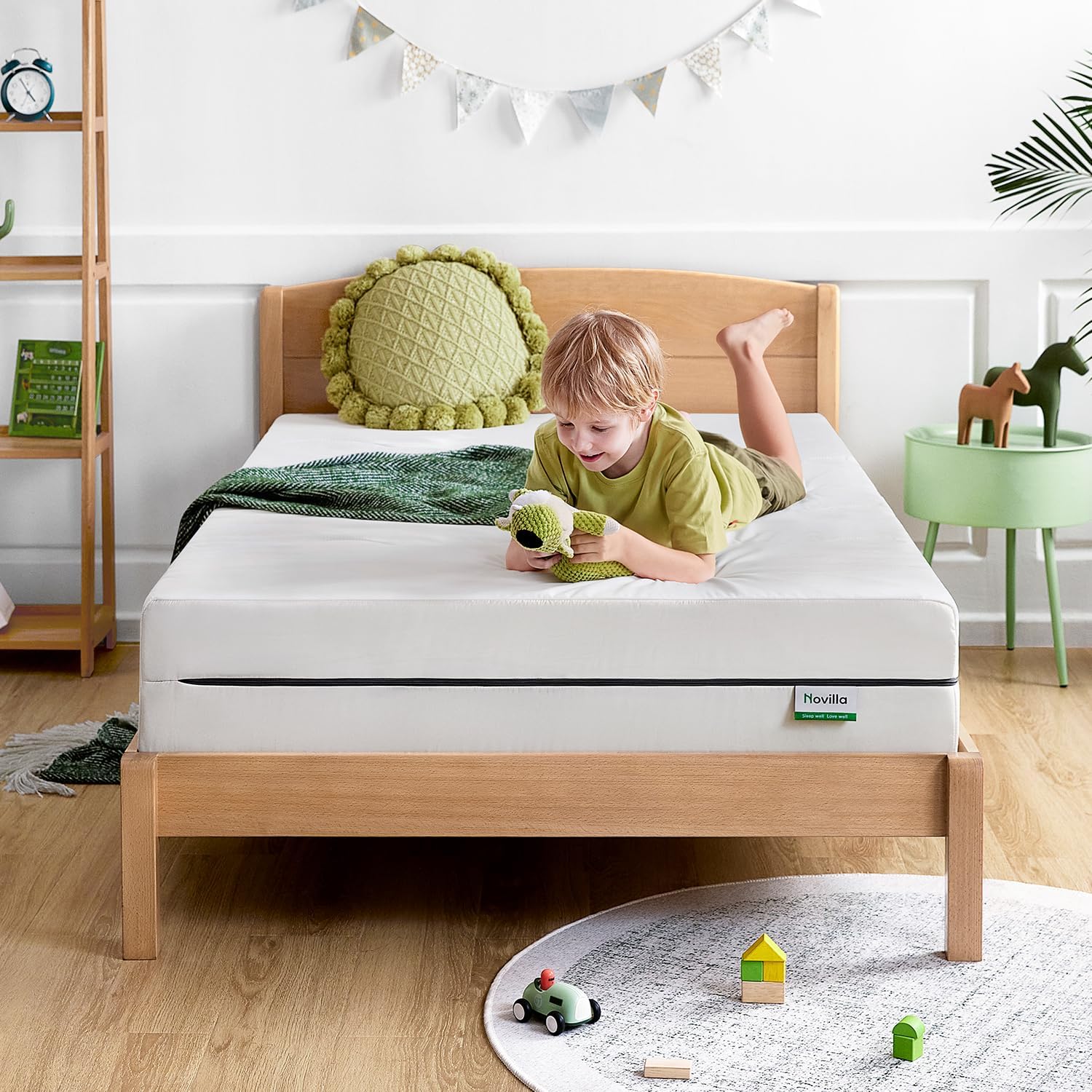 Amazon.com: Novilla Twin Size Mattress, 10 Inch Memory Foam Mattress ...