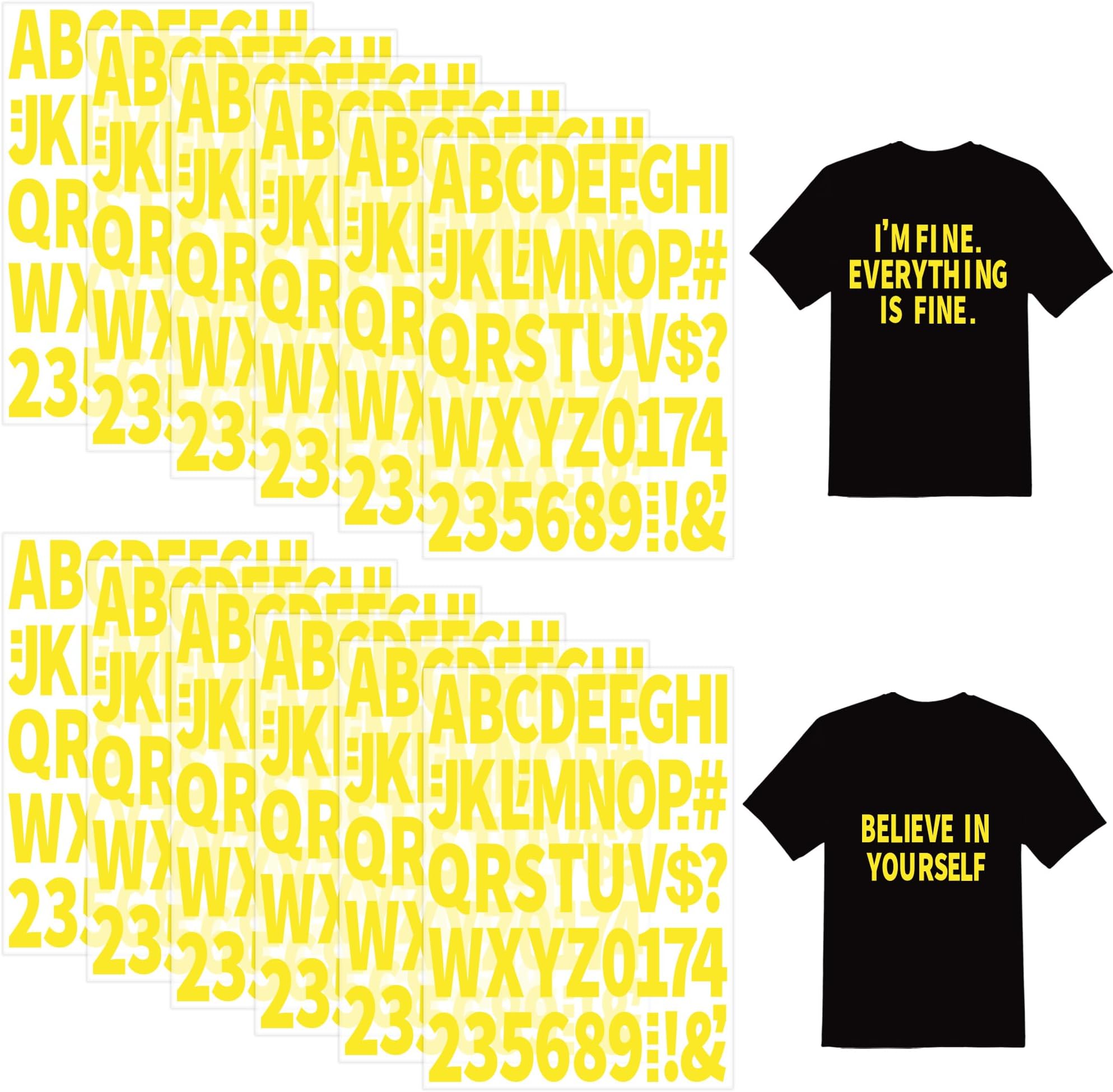 Amazon.com: Guokuai 22 Pieces Heat Transfer Numbers 0 to 9 Jersey ...
