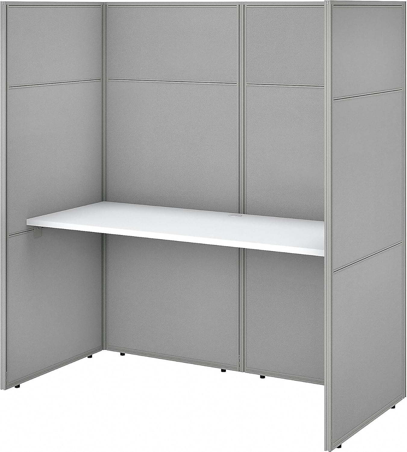 Bush Business Furniture Easy Office Cubicle Desk Workstation with ...