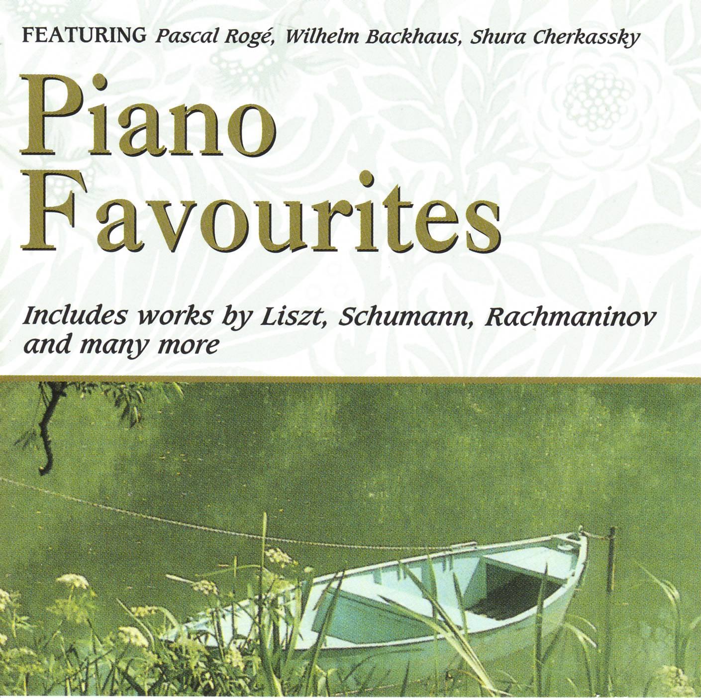 Liszt, Sinding, Schumann, Bach, Rachmaninov, Beethoven, Mozart, Dvorak ...