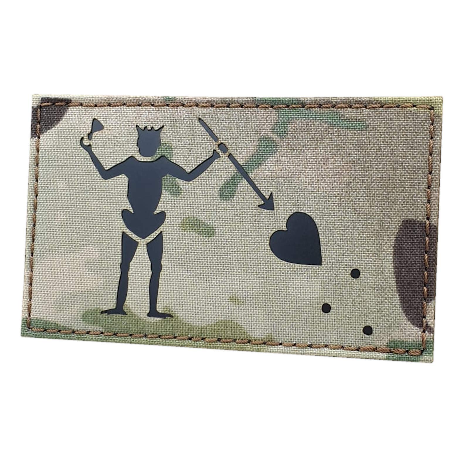 Buy Big 3x5 IR Multicam Blackbeard Pirate Edward Teach DEVGRU OCP Navy Seals Morale Patch Online ...
