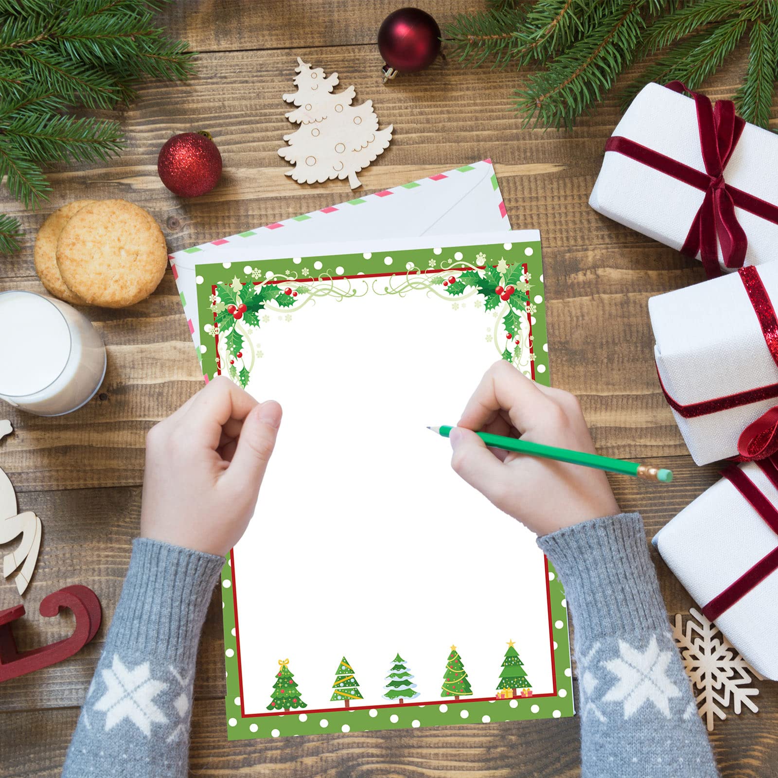 Stationary Christmas Message Christmas | Personalised Christmas Gifts