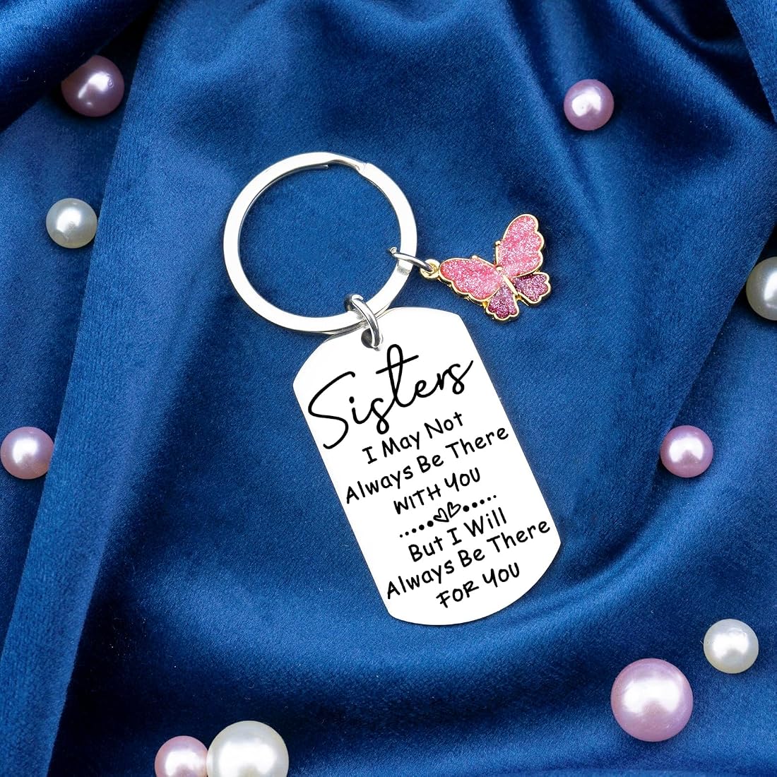 Sister Gifts Soul Sister Keychain - Meaningful Big For Women & Girls ...