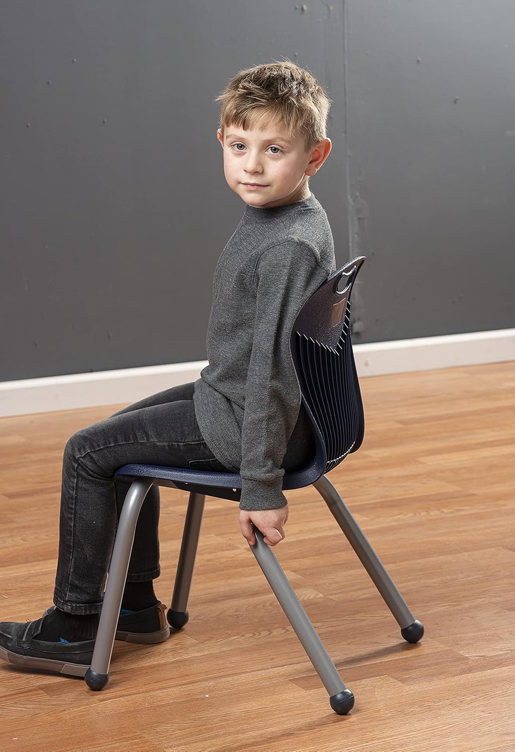 Buy School Student Stack Chair - Ergonomic Molded Seat Shell with ...