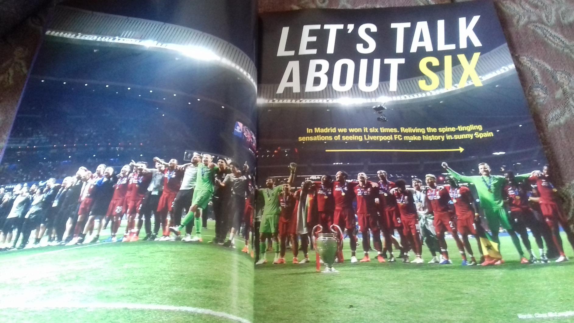 Liverpool FC: Champions of Europe 2019 - Official Souvenir Magazine ...