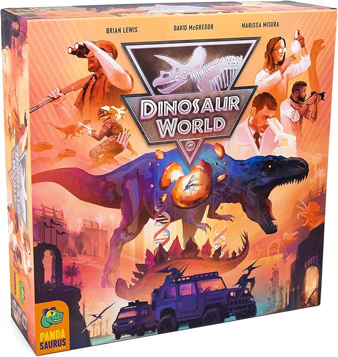 Amazon.com: Pandasaurus Games Dinosaur World - Strategy Board Game ...