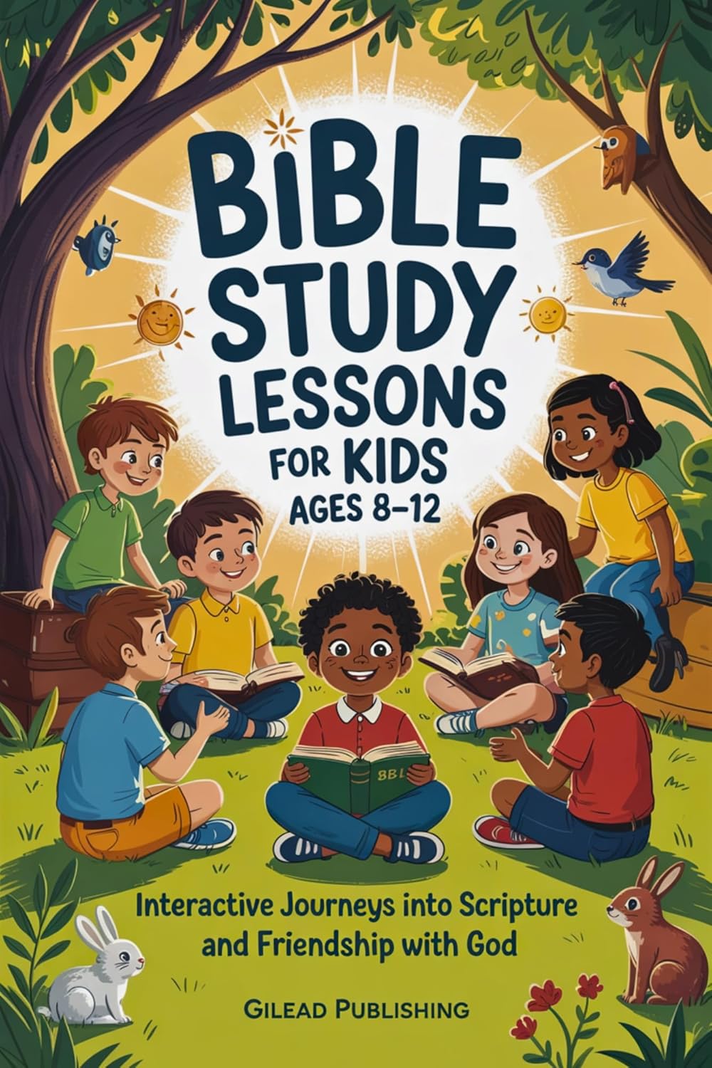 Amazon.com: Bible Study Lessons For Kids Ages 8-12: Interactive ...