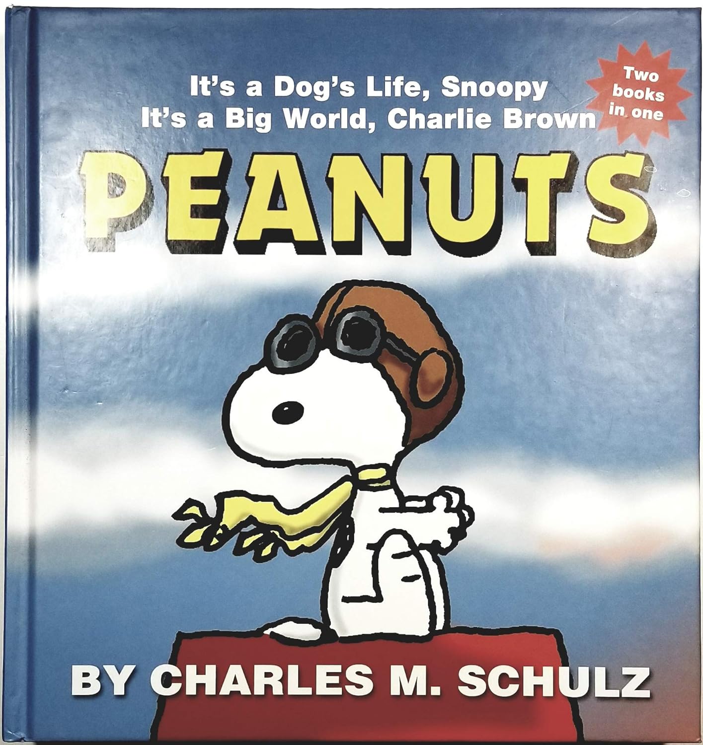 peanuts: it's a dog's life, snoopy/it's a big world, charlie brown (2 ...